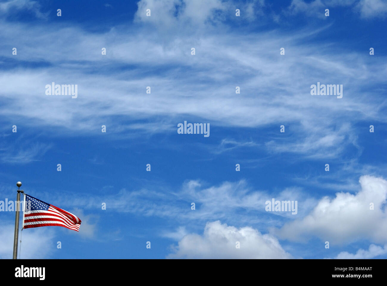 Blue corner flag hi-res stock photography and images - Alamy
