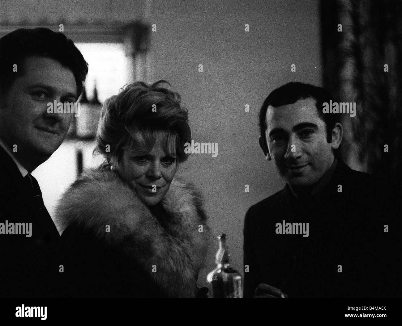 Rachel Roberts May 1964 after the announcement that she was to play the ...