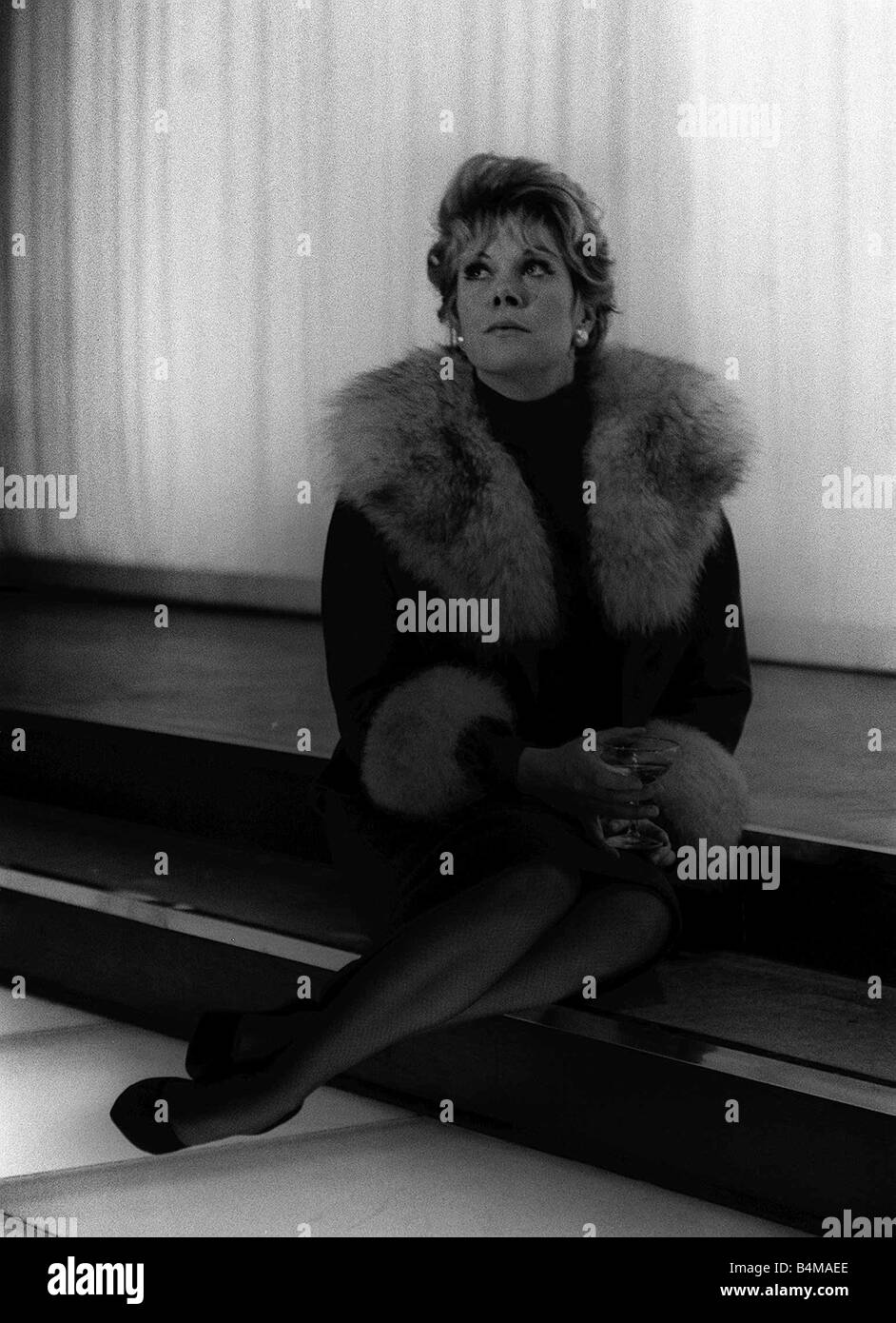 Rachel Roberts April 1964 after the announcement that she was to play ...