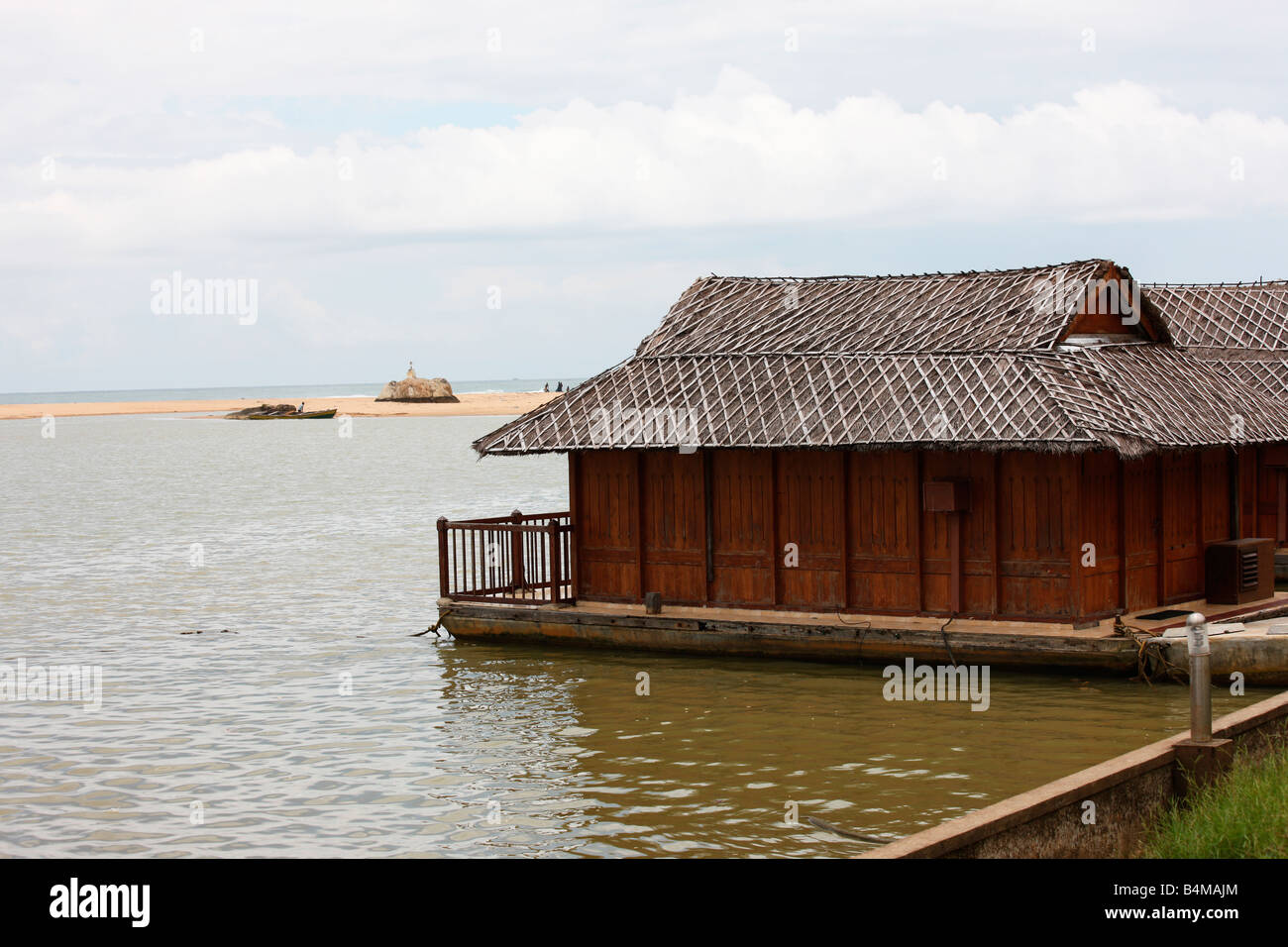 Floating cottage at Poovar Island,Kerala,India Stock Photo - Alamy