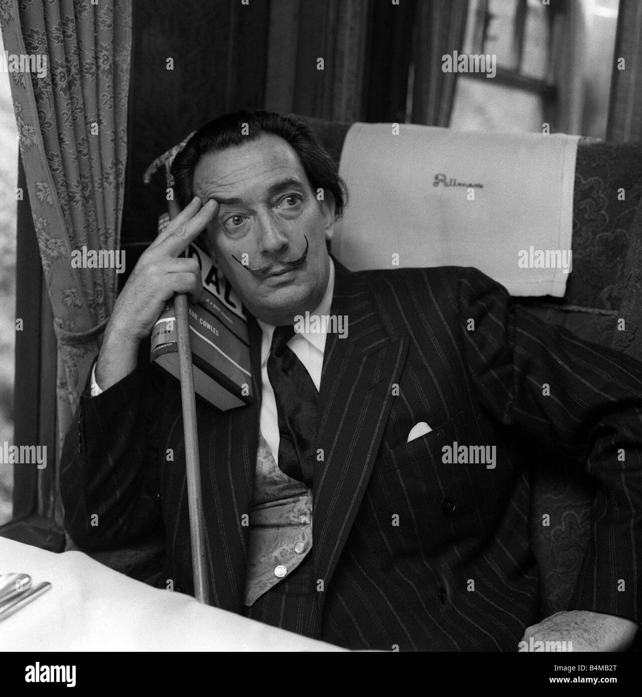 Salvador Dali Artist Painter 1959 Stock Photo - Alamy