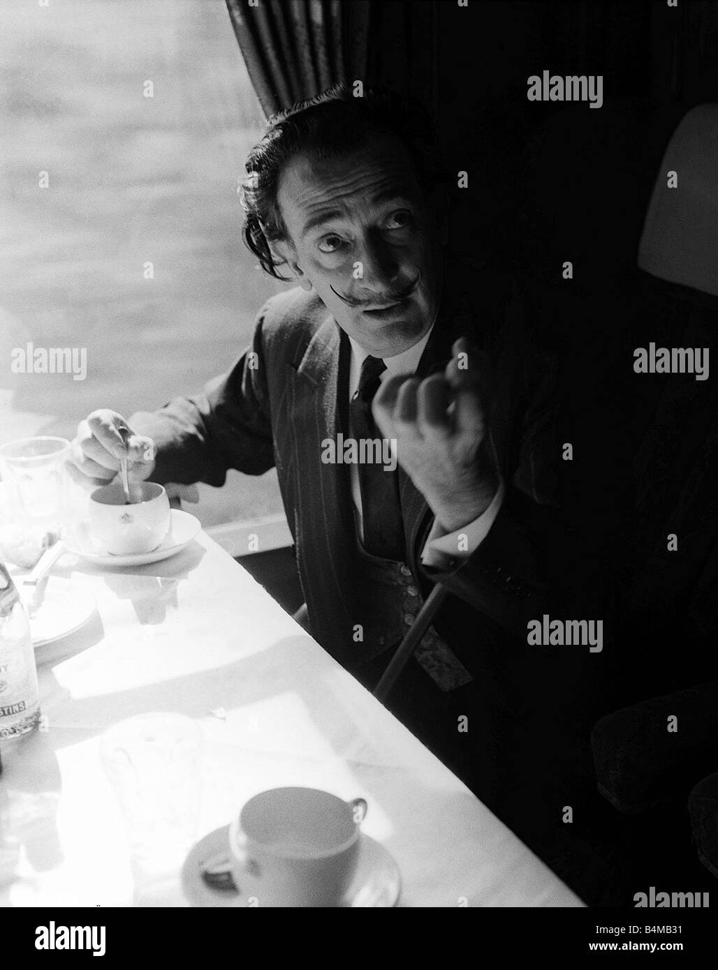 Salvador Dali Artist Painter 1959 Stock Photo - Alamy
