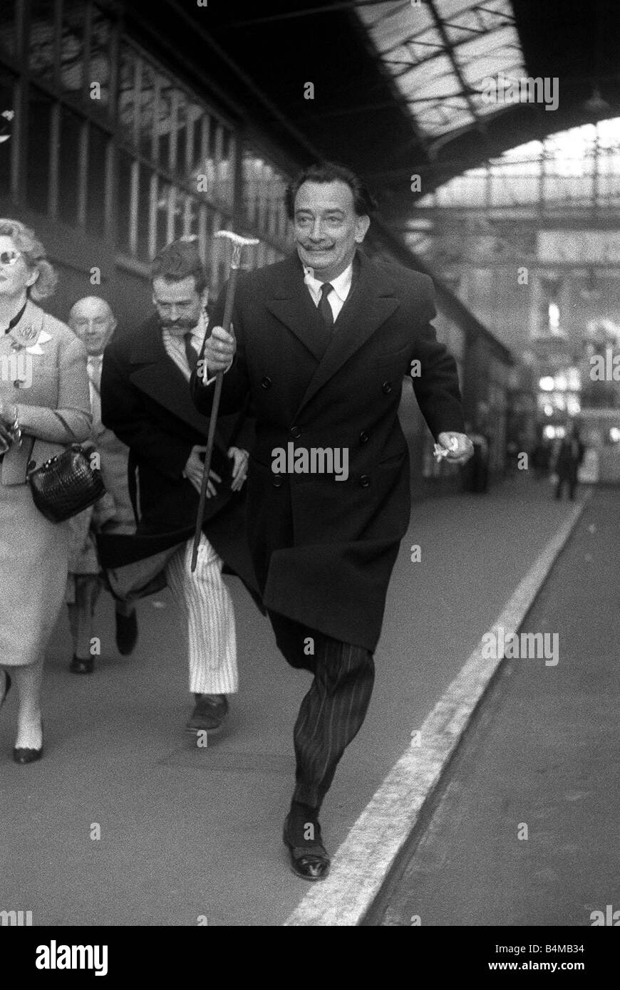 Salvador Dali Artist Painter 1959 Stock Photo - Alamy