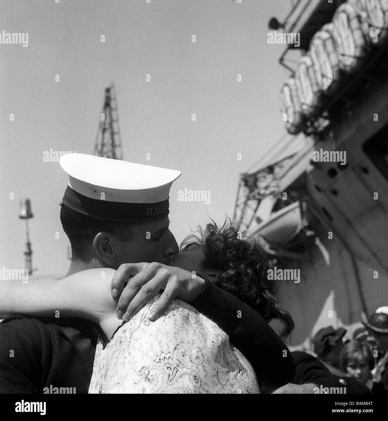 Hms glory aircraft carrier Black and White Stock Photos & Images - Alamy