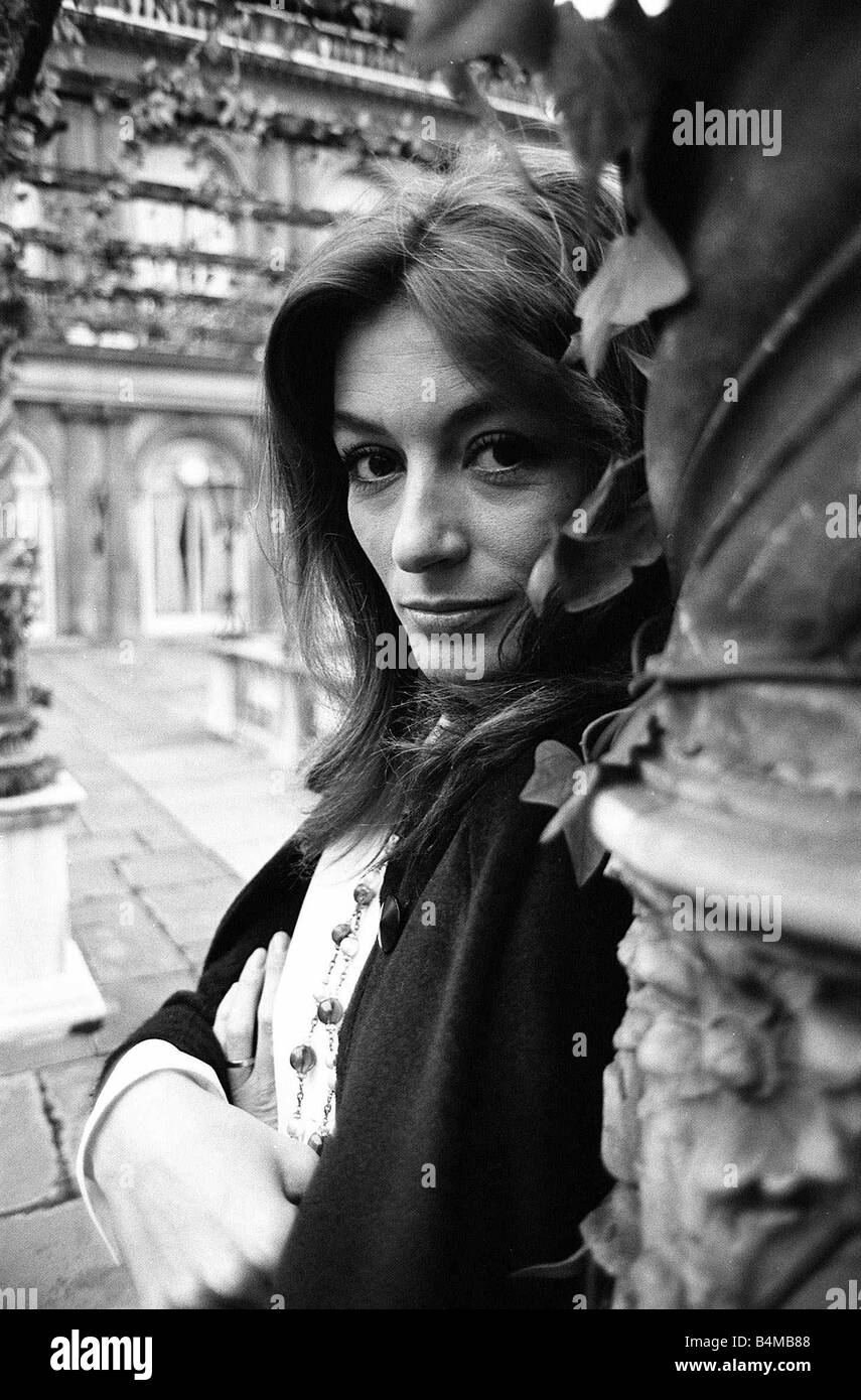 Anouk Aimee Actress January 1966 in London Stock Photo - Alamy