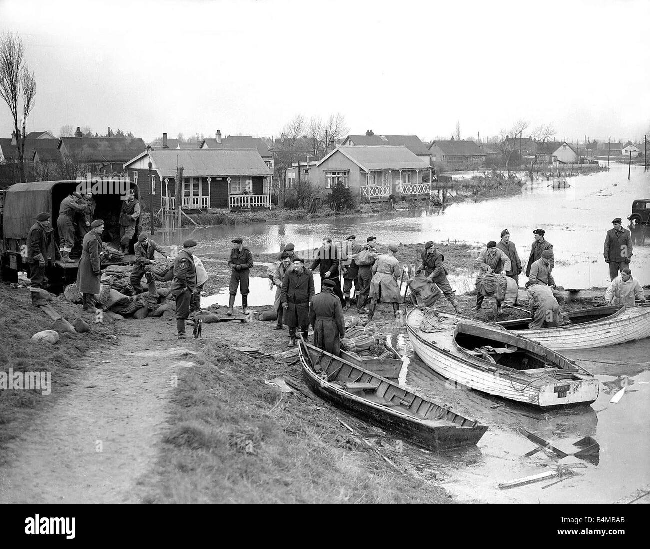 1953 flood felixstowe hi-res stock photography and images - Alamy