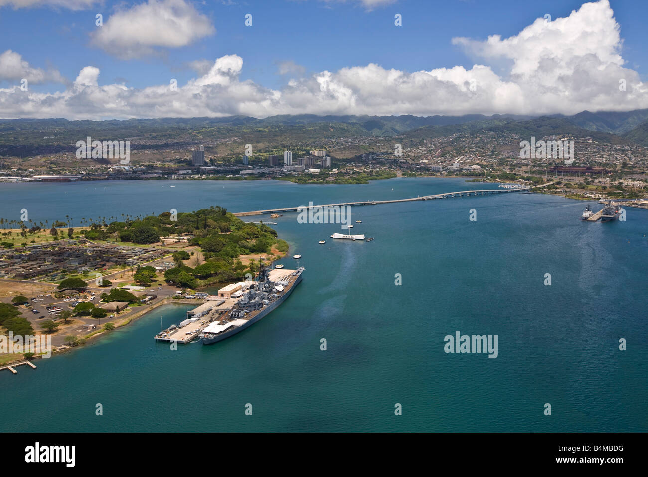 Pearl Harbor Oahu Hawaii Stock Photo - Alamy
