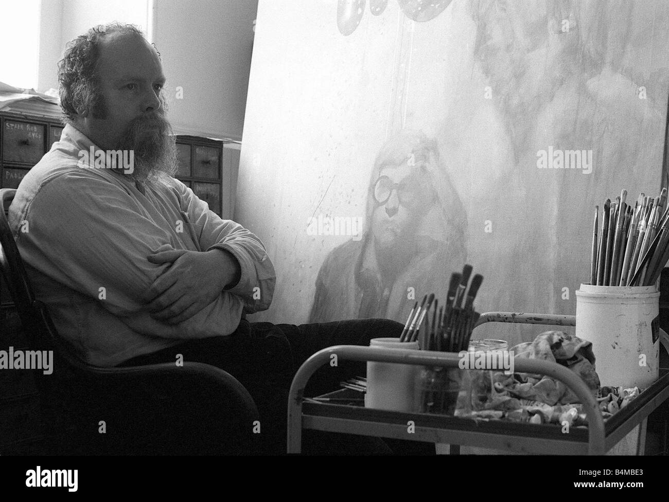 Peter blake in his studio hi-res stock photography and images - Alamy
