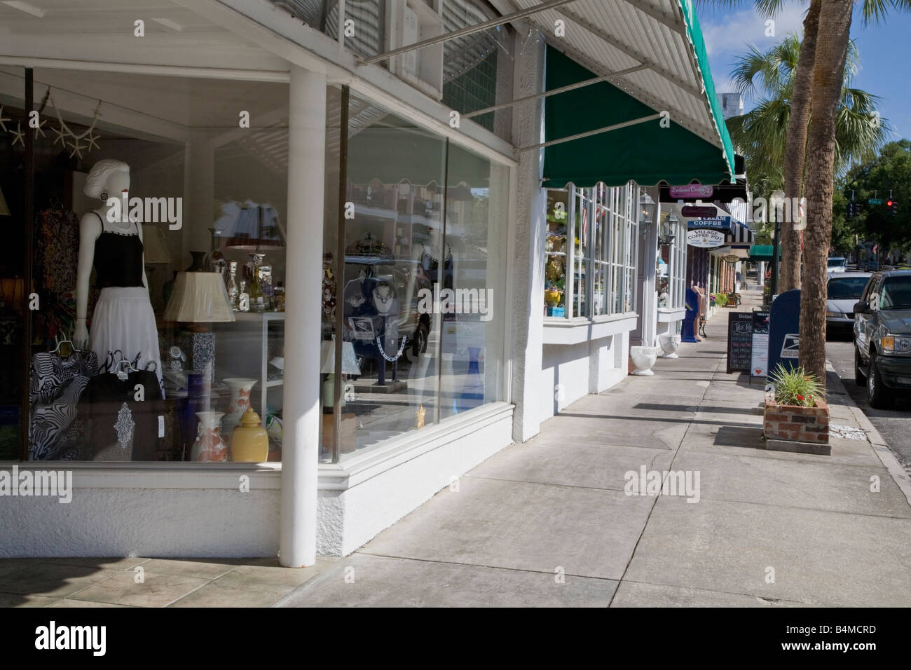 Main street in small town America Stock Photo - Alamy