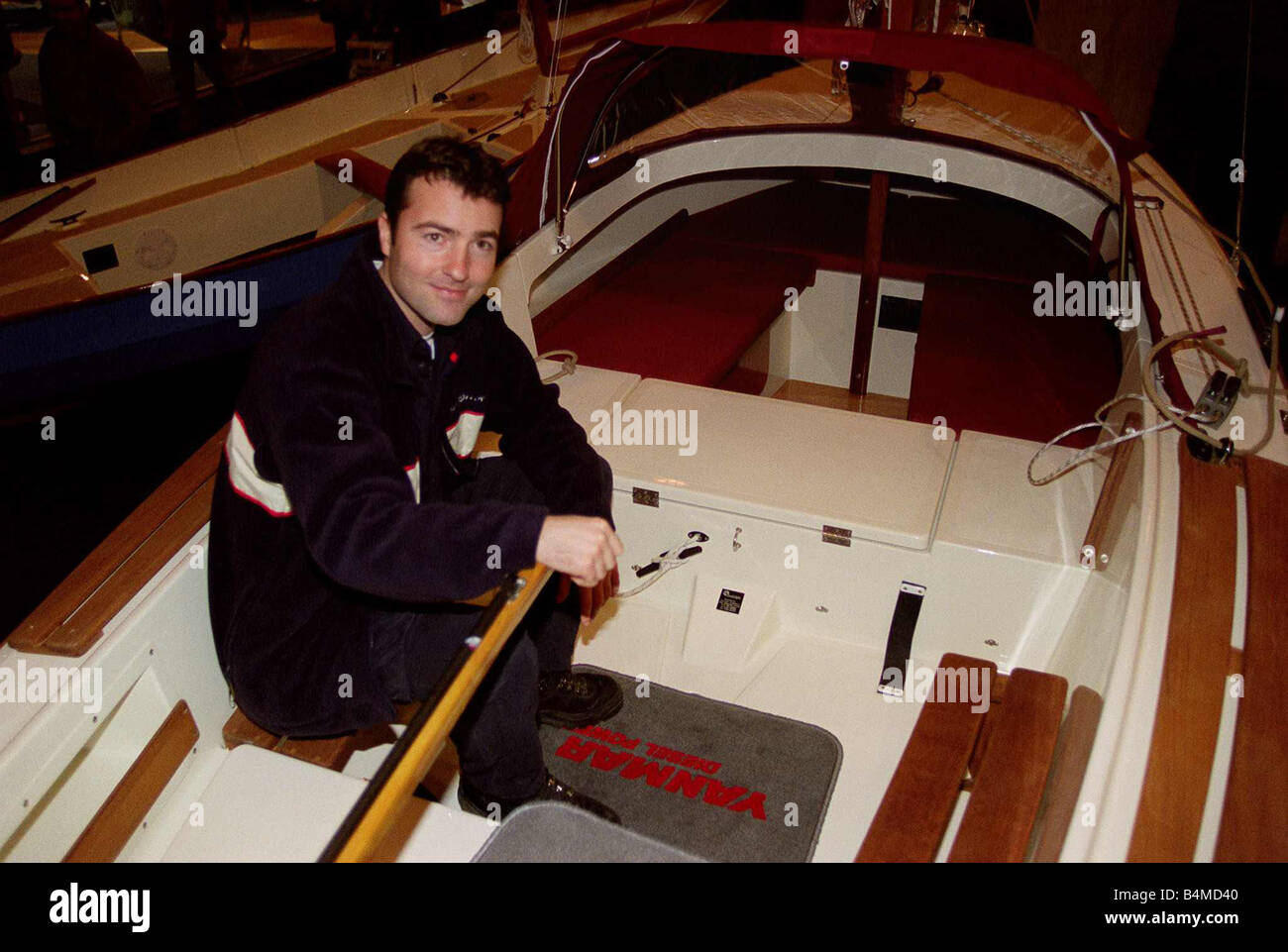 Nick Berry actor January 1999 at the Boat Show at London s Earls Court ...