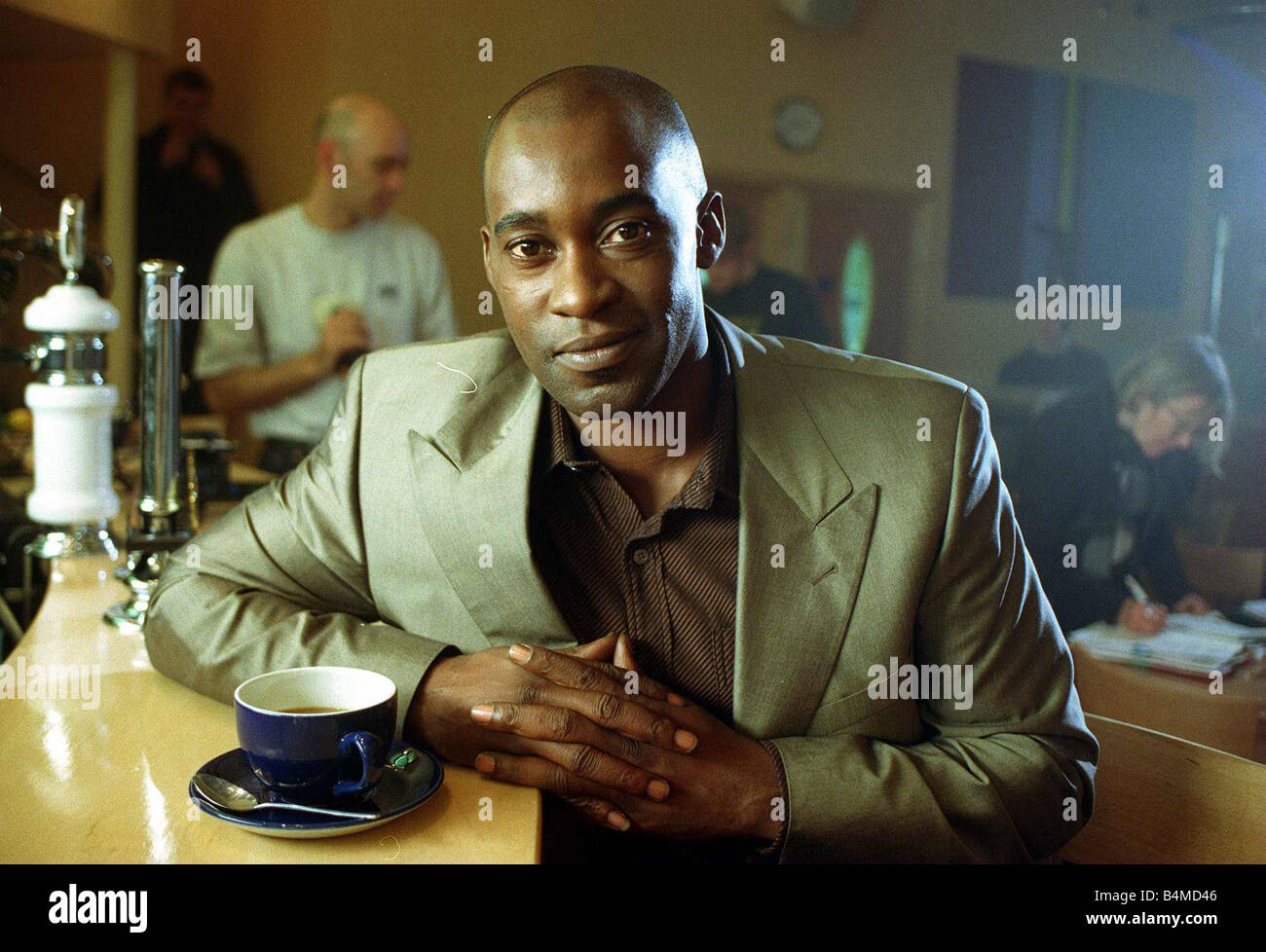 Patrick Robinson actor on the set of his new film Bee Stung Wasp which ...