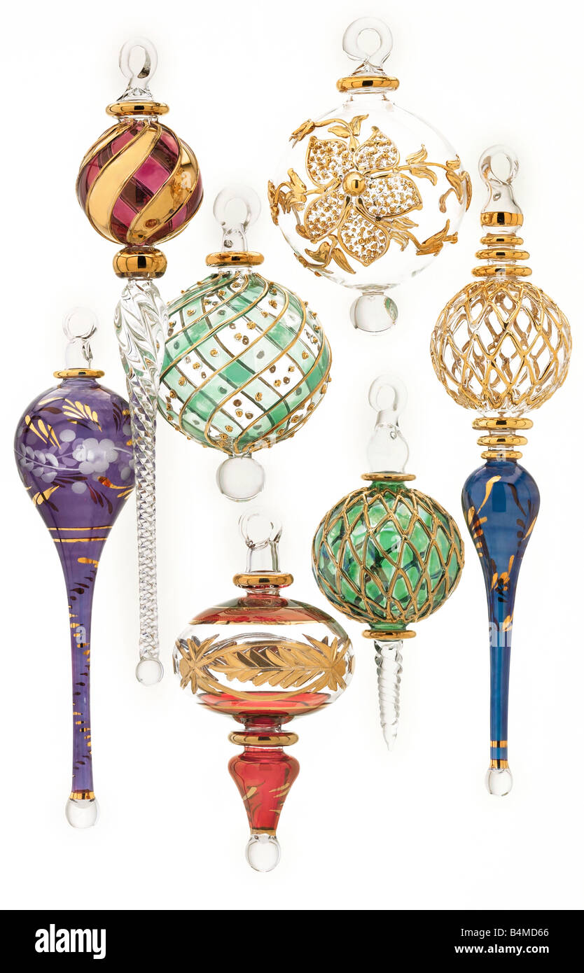 Transparent glass christmas bauble hi-res stock photography and images ...