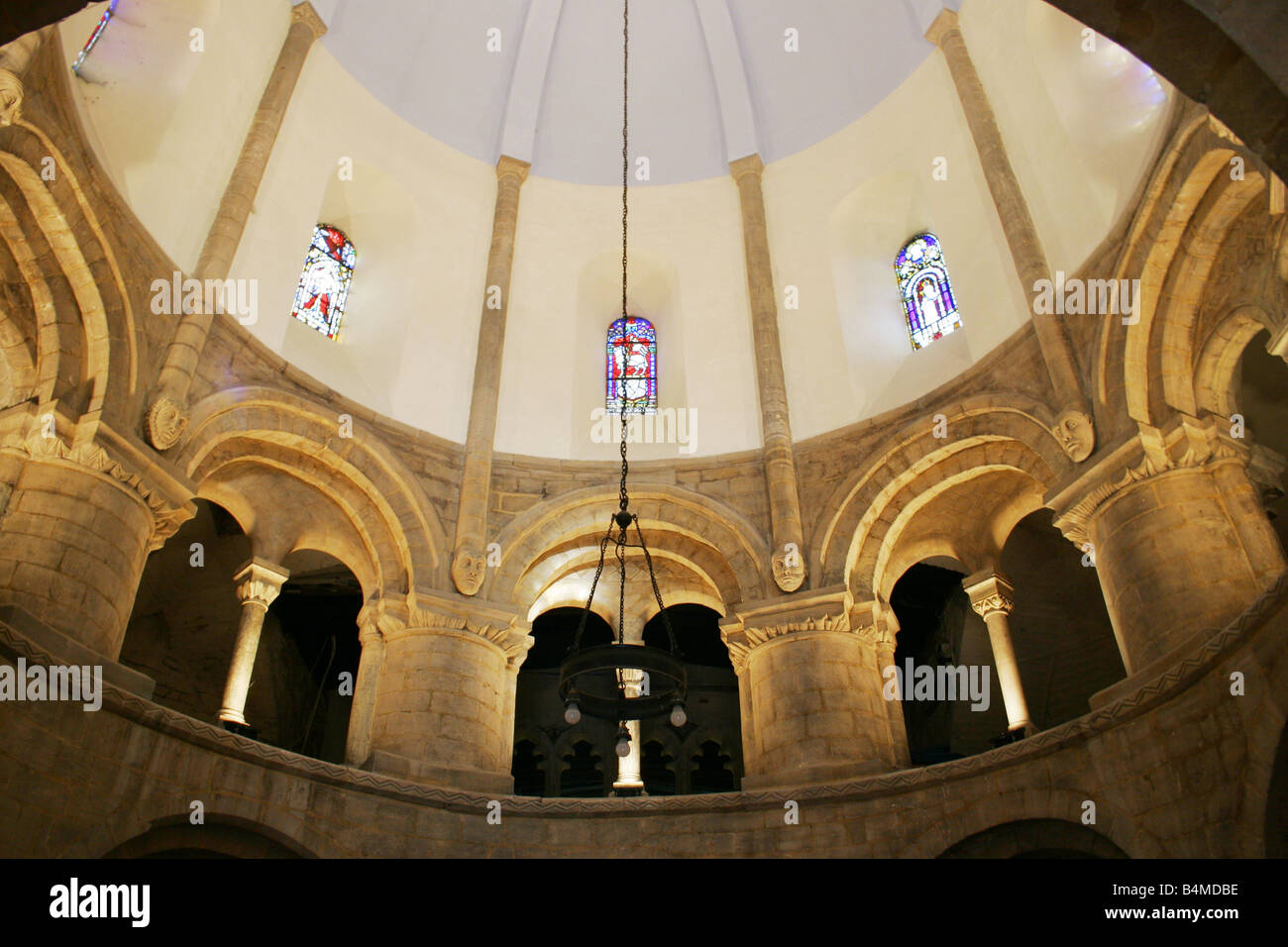Inside The Round Church, Cambridge, England Stock Photo - Alamy