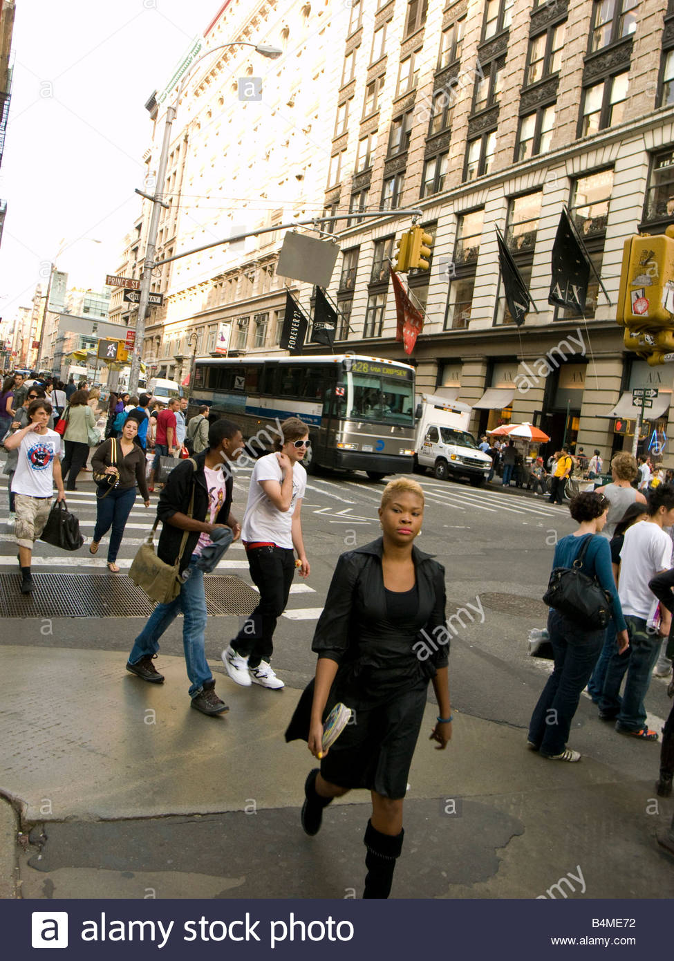 Women Walking Streets New York High Resolution Stock Photography and ...