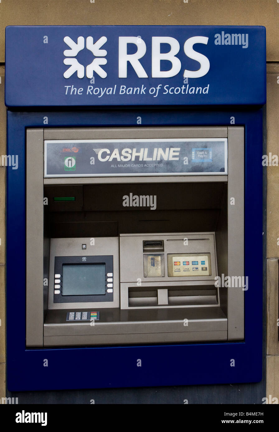 Royal Bank Scotland Cash Machine High Resolution Stock Photography and ...