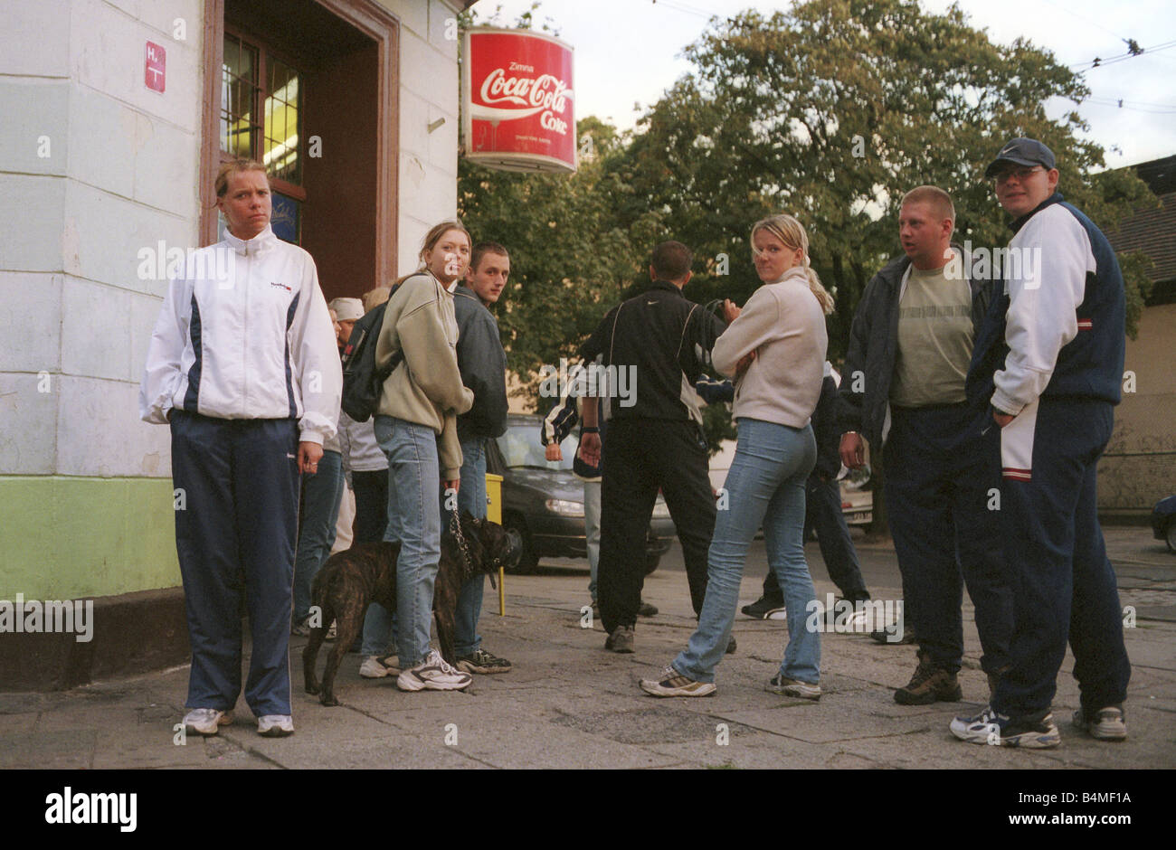 A street scene in Poznan, Poland Stock Photo - Alamy