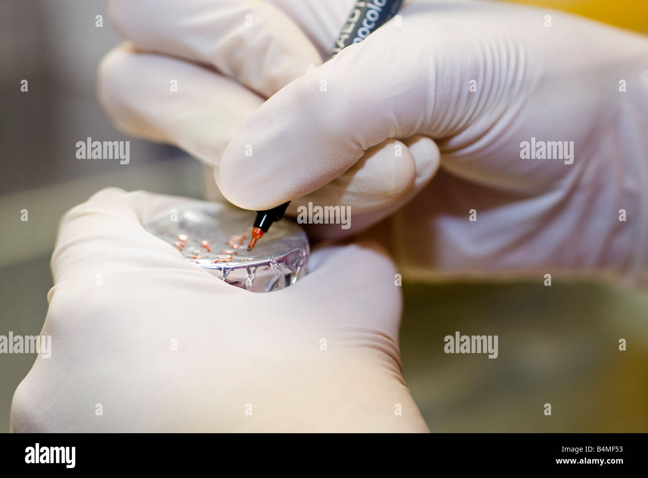 Marking science hi-res stock photography and images - Alamy