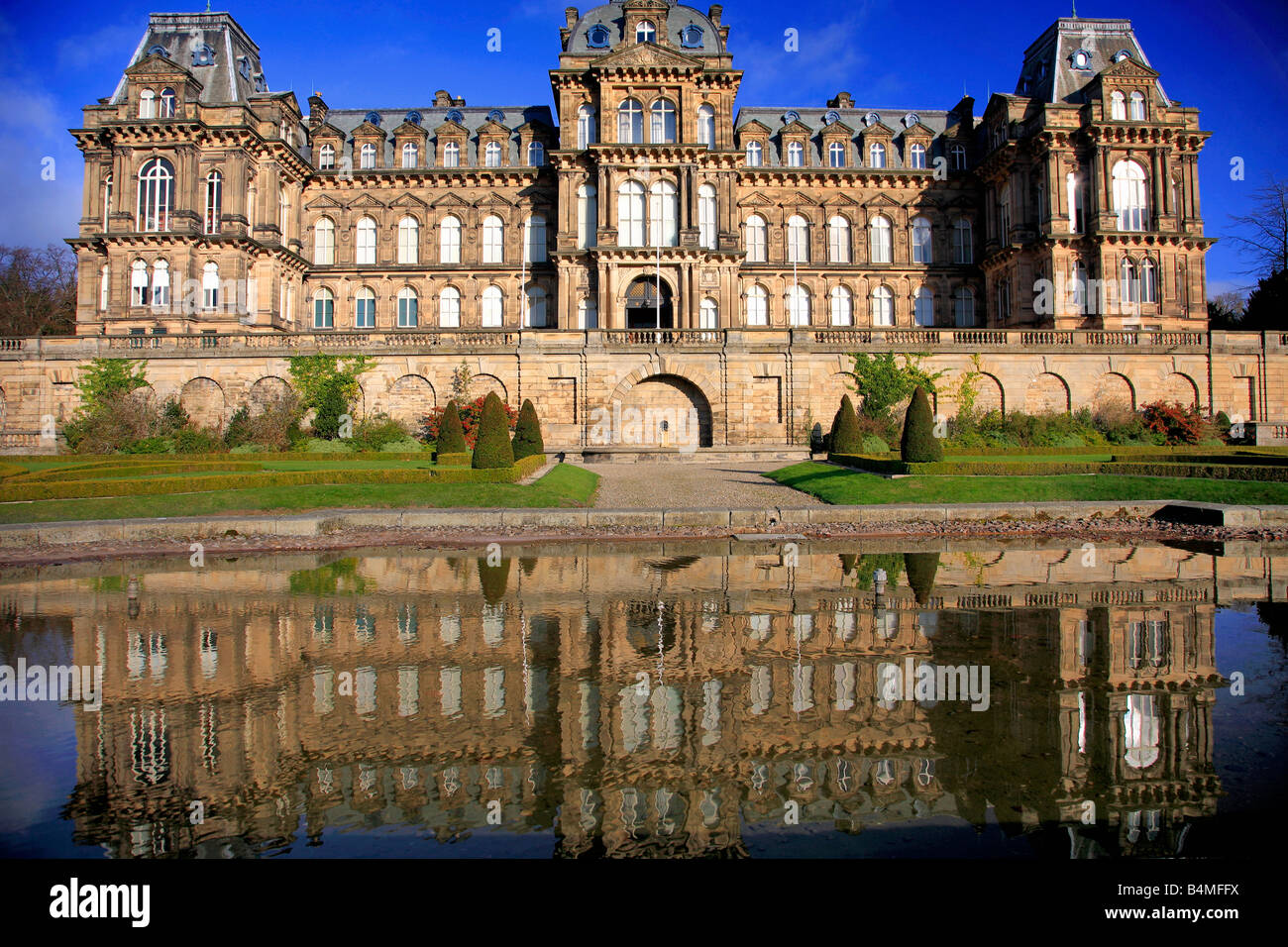 Bowes Museum Barnard Castle Town Durham England Britain UK Stock Photo ...