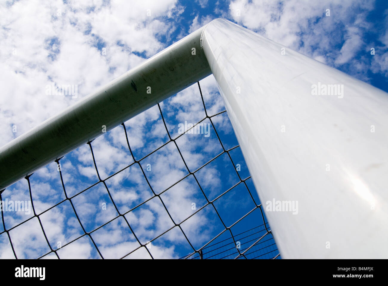 Top corner football goal hi-res stock photography and images - Alamy