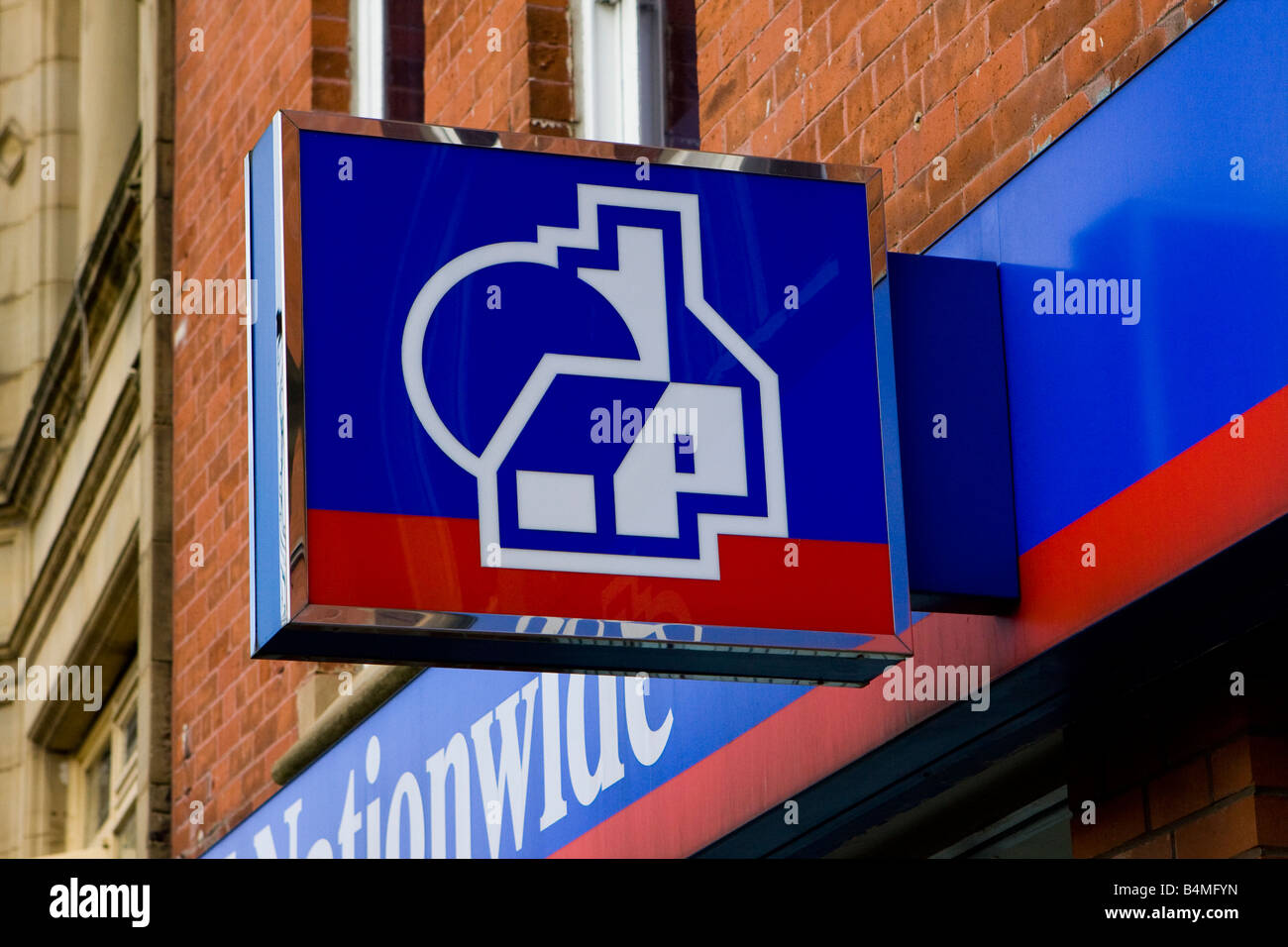 Nationwide Building Society Sign Logo High Resolution Stock Photography ...