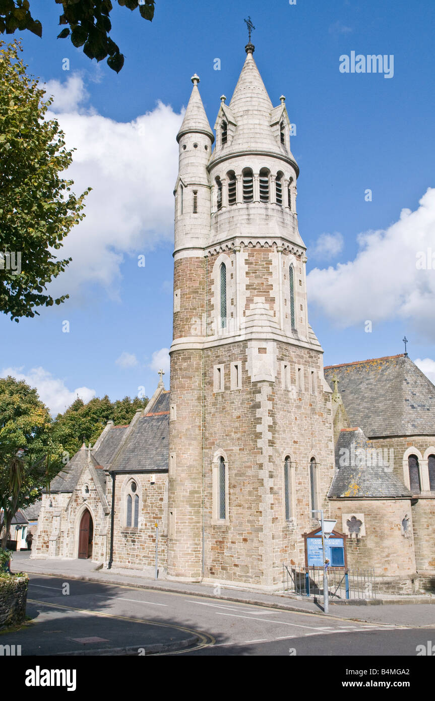 Catholic Church, Falmouth, Cornwall, UK Stock Photo - Alamy