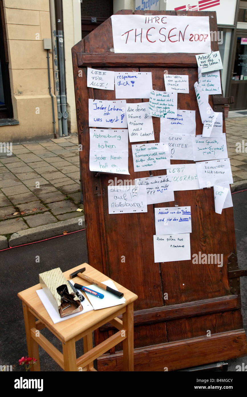 Reformation Day celebrations in Wittenberg, Germany Stock Photo - Alamy