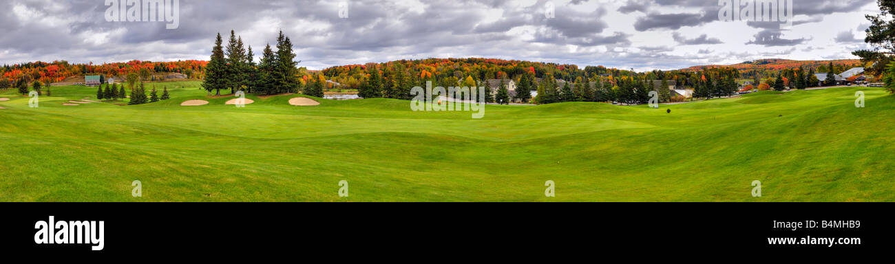 Golf course panorama hi-res stock photography and images - Alamy
