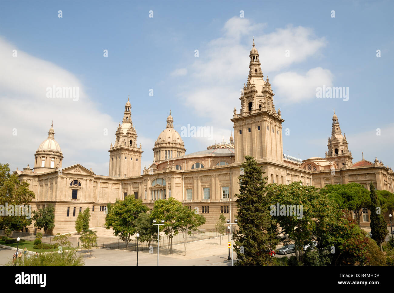 Catalan National Museum of Art in Barcelona, Spain Stock Photo - Alamy