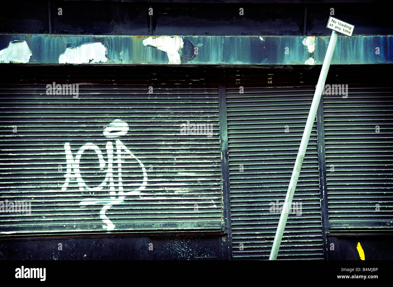 acid graffiti shutters black closed shop store thomas street northern ...