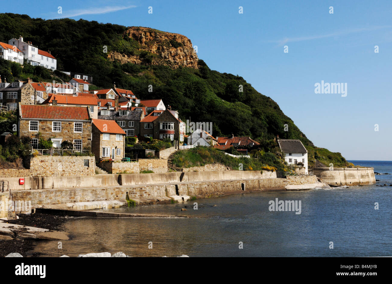 Runswick Bay North Yorkshire coastal Stock Photo - Alamy
