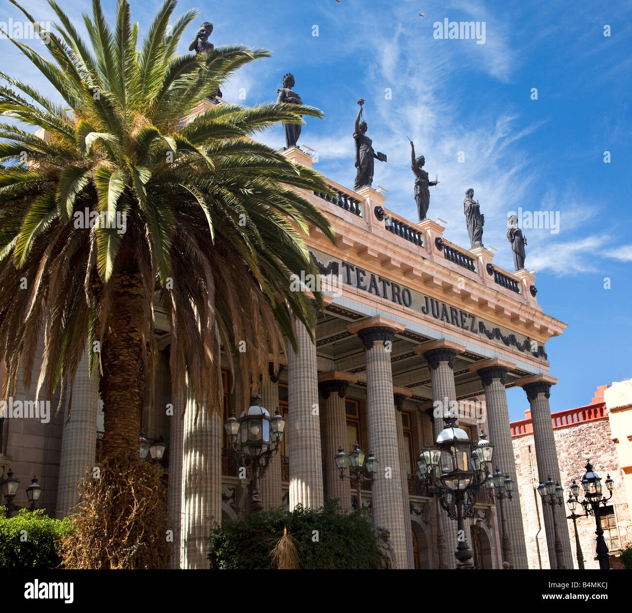 Juarez Theater Guanajuato Mexico Stock Photo - Alamy