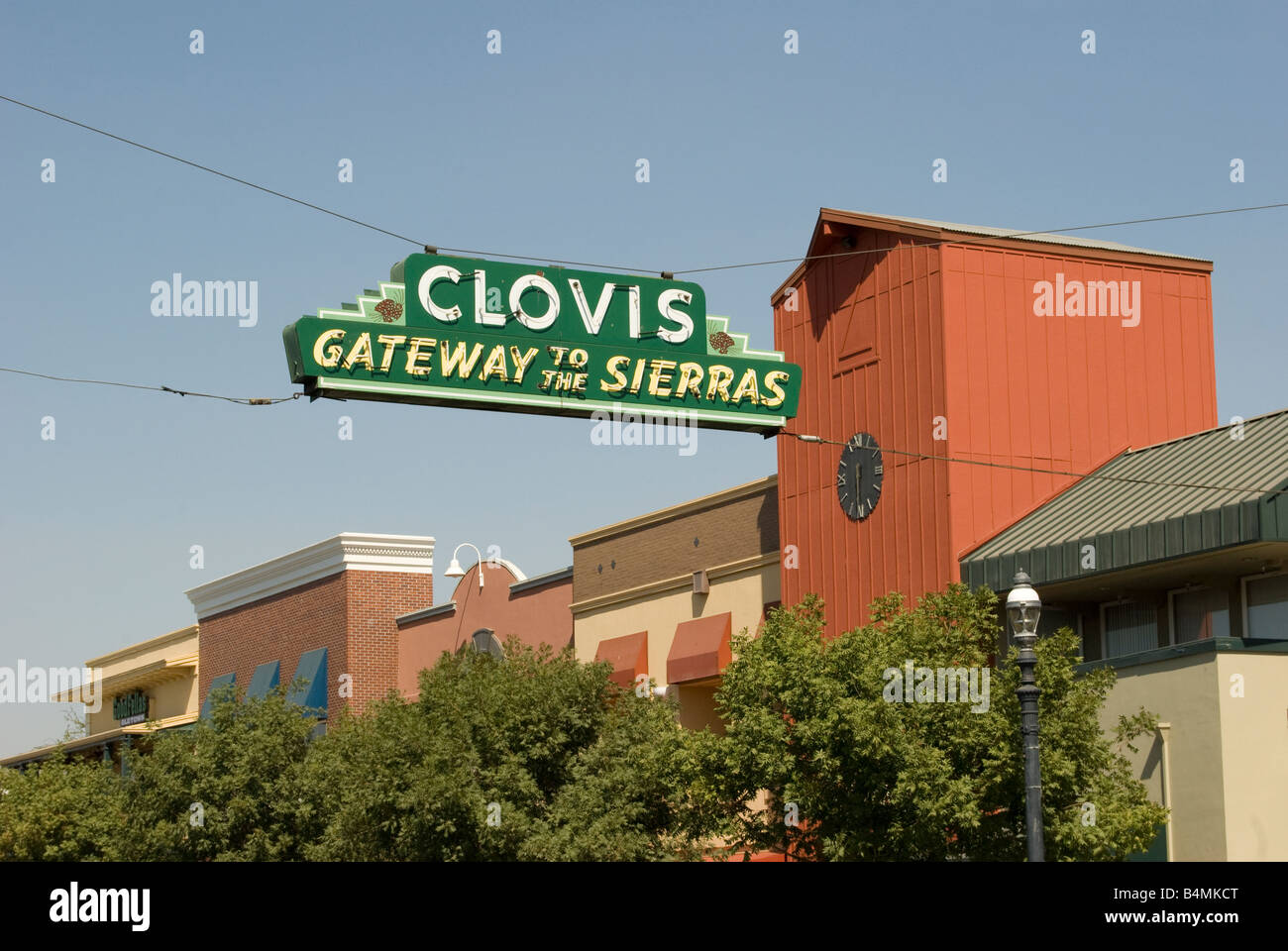 Clovis, California, historic community in central California Stock Photo - Alamy