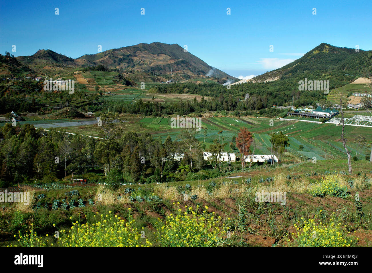 Beautiful scenery of dieng plateau hi-res stock photography and images ...