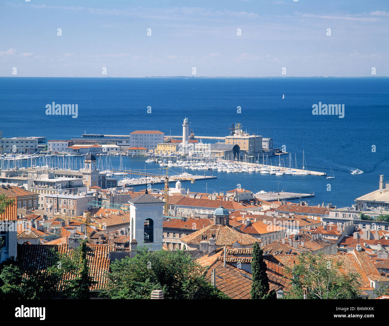 ITALY TRIESTE TRIESTE HARBOUR Stock Photo - Alamy