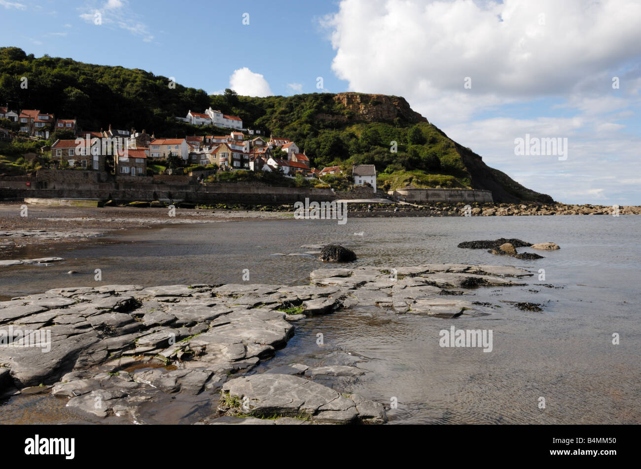 Runswick Bay North Yorkshire coastal Stock Photo - Alamy