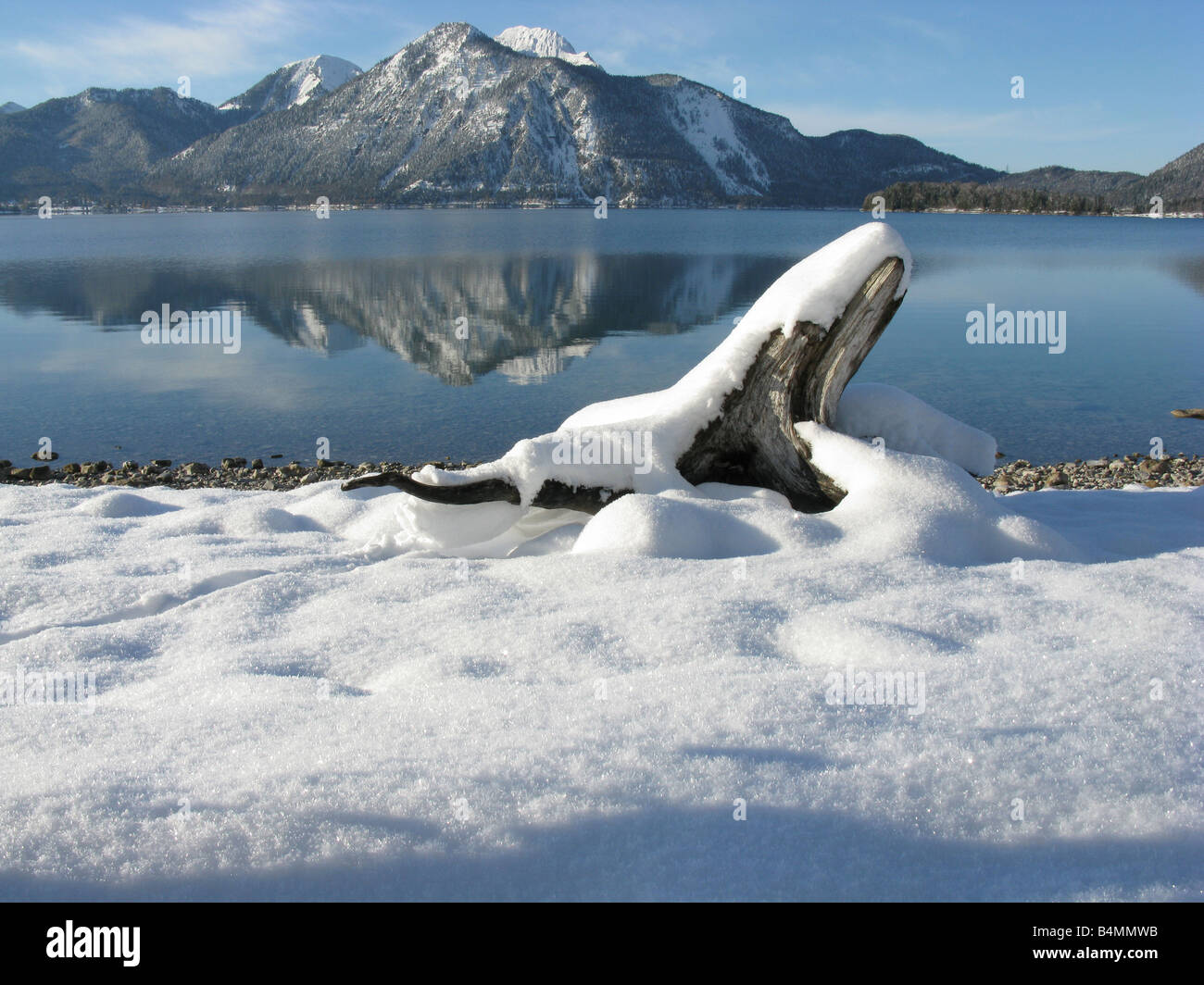 Walchensee in the foothills of the alps hi-res stock photography and ...