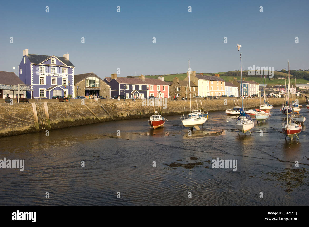 Aberaeron village hi-res stock photography and images - Alamy