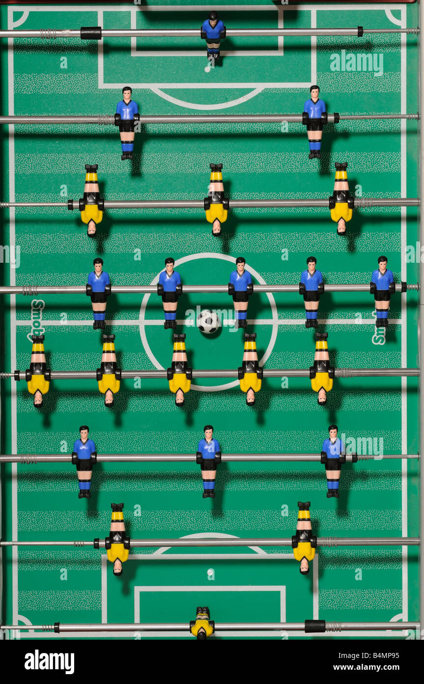 table football game Stock Photo - Alamy