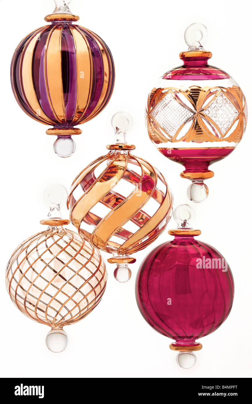 Glass bauble Cut Out Stock Images & Pictures - Alamy