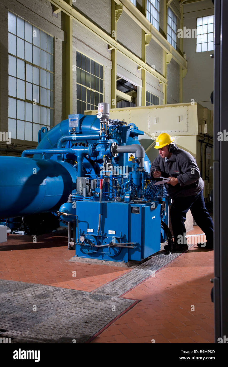 Interior hydro electric power station hi-res stock photography and ...