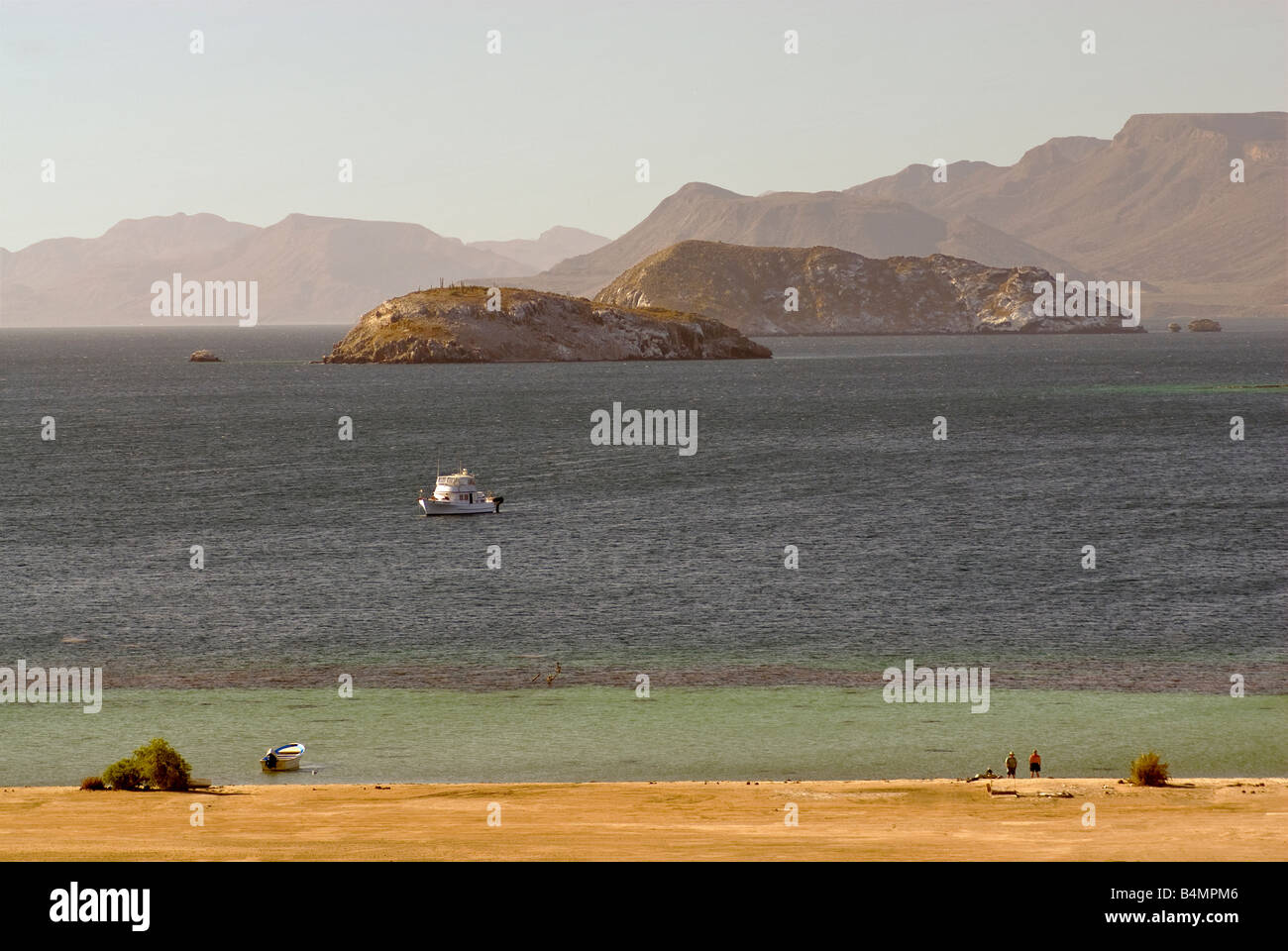 Playa Santispac at Bahia Concepcion Baja California Sur Mexico Stock ...