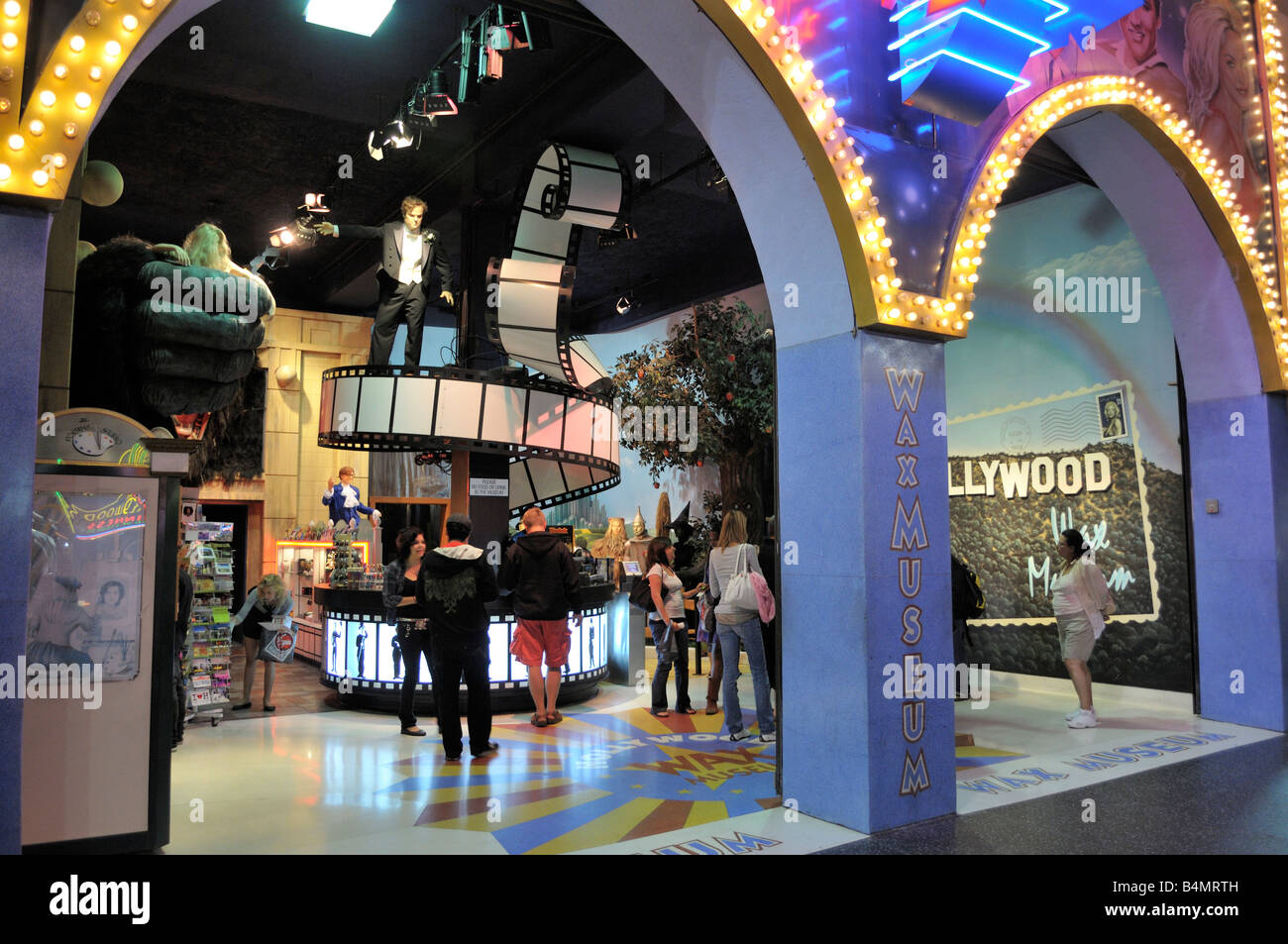 Entrance to the Hollywood Wax Museum Stock Photo - Alamy