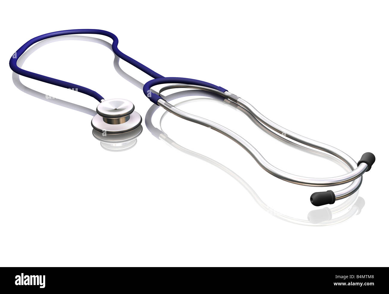 3D render of a stethoscope Stock Photo - Alamy