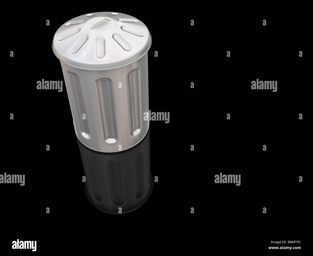3D render of a trash can Stock Photo - Alamy
