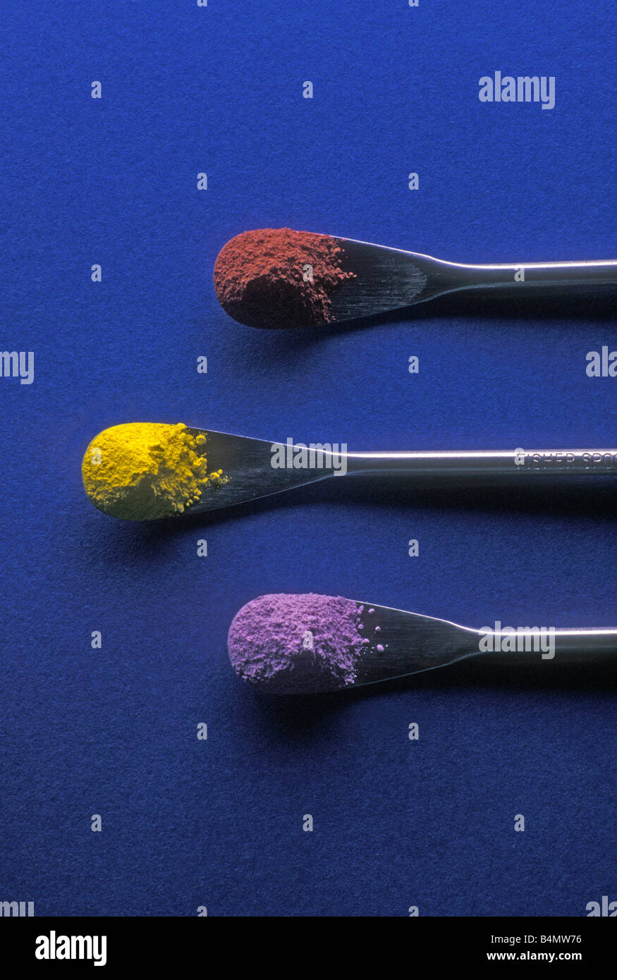 industrial powder samples spatula Stock Photo - Alamy
