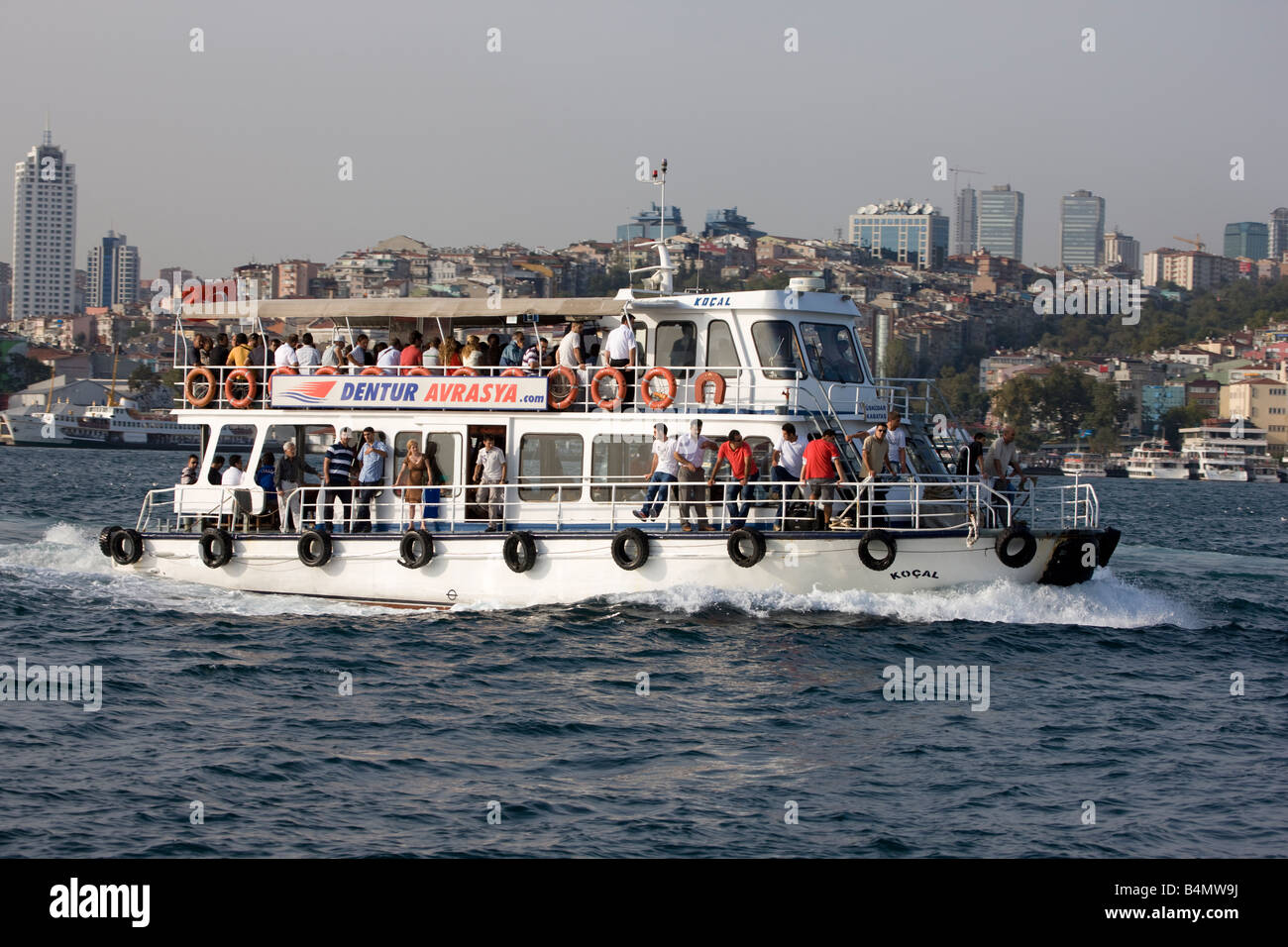 Ferry Boat Istanbul Turkey Stock Photo - Alamy