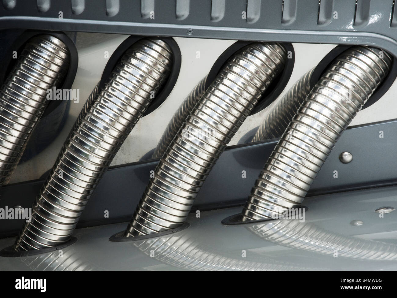 Beauford car engine abstract Stock Photo - Alamy