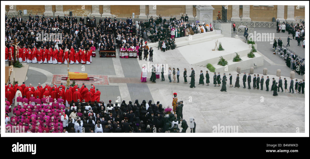 Pope John Paul Ii Funeral Crowd