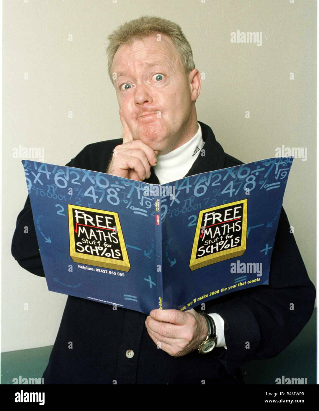 Keith Chegwin February 2000 TV Presenter Daily Mirror Free maths Stuff ...