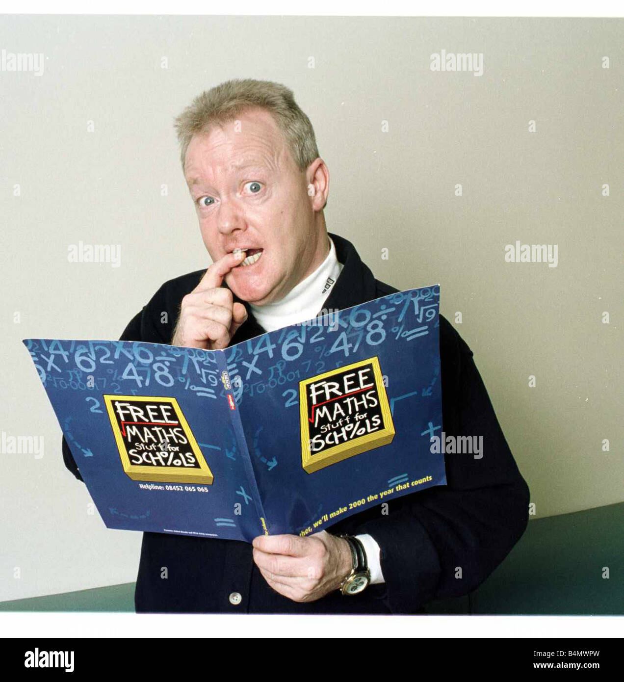 Keith Chegwin February 2000 TV Presenter Daily Mirror Free maths Stuff ...